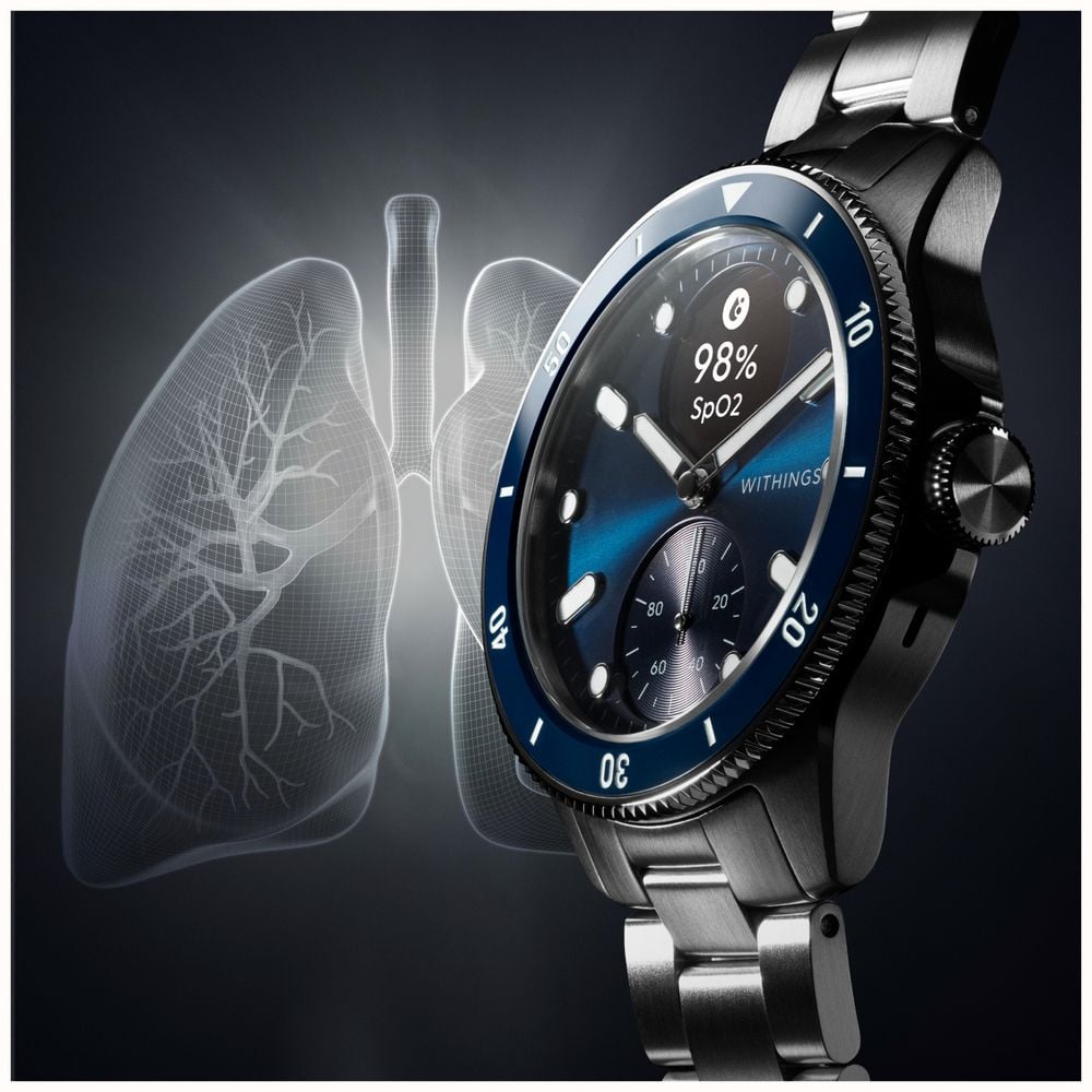 Withings ScanWatch Nova - Clinically Validated Hybrid Smartwatch (42mm ...