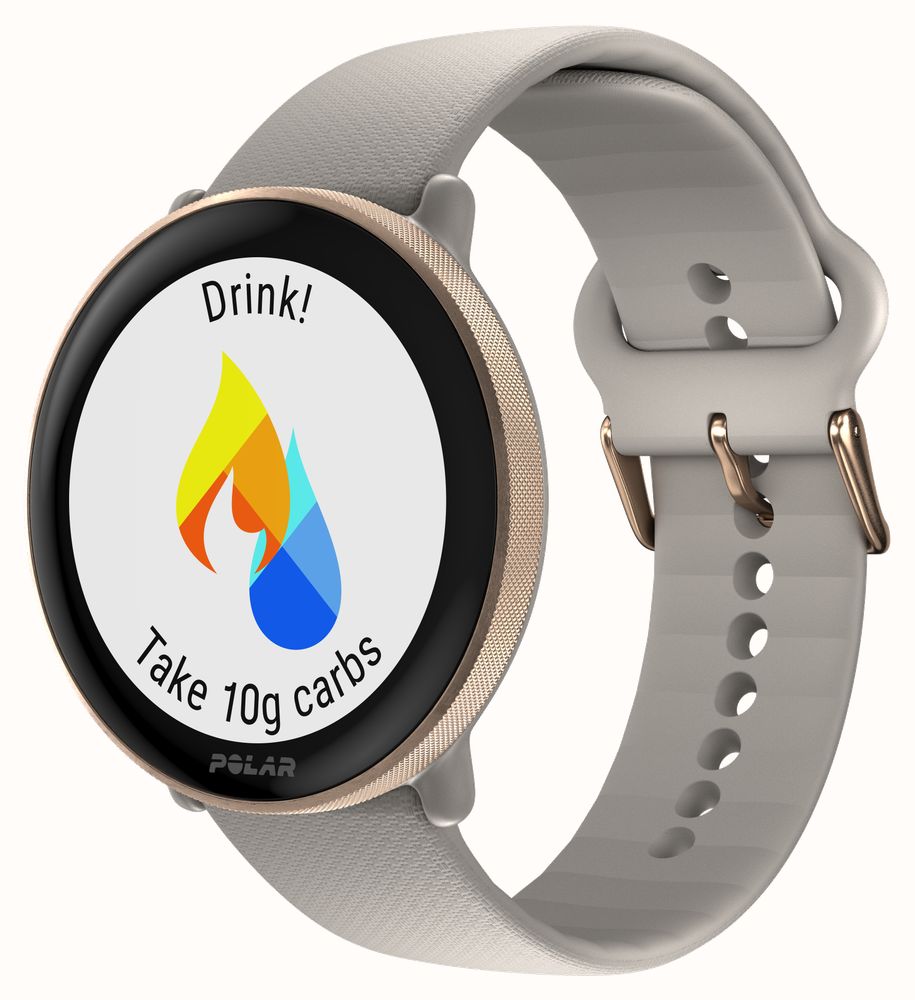 Polar Ignite 3 Fitness & Wellness Watch Greige Sand (S-L) 900106237 ...