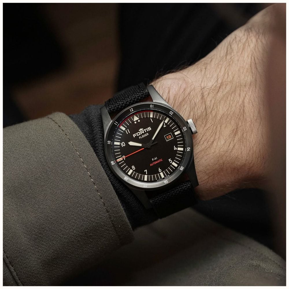 FORTIS Flieger F-41 Werk 7 Automatic Limited Edition (41mm) Mission ...