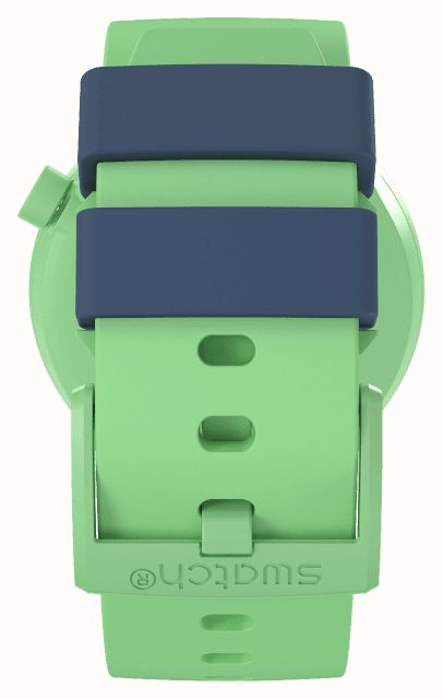 Swatch Big Bold FRESH SQUEEZE Matt Green Watch SB01G101 - First Class ...