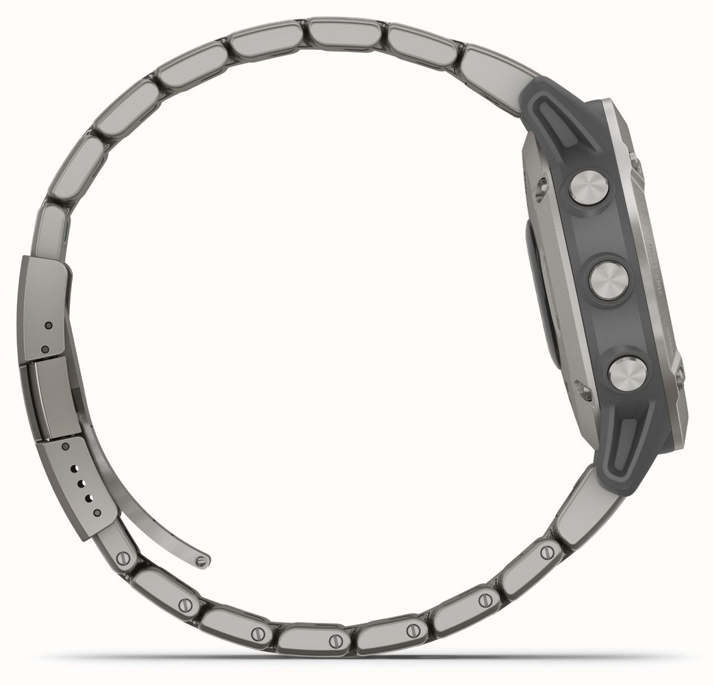 Garmin Fenix 6 Pro Sapphire | Titanium Grey | Titanium Strap And Ember Orange 010-02158-23 ...