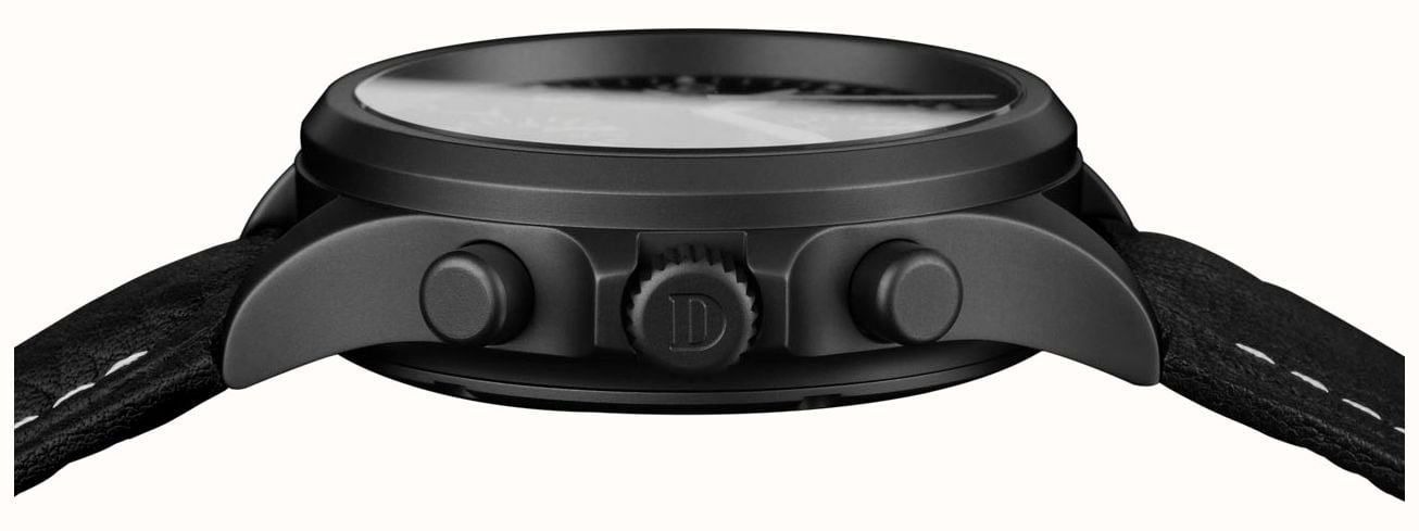 Damasko DC56 DAMEST Chronograph TOP Automatic (40mm) Black Dial / DC56 ...