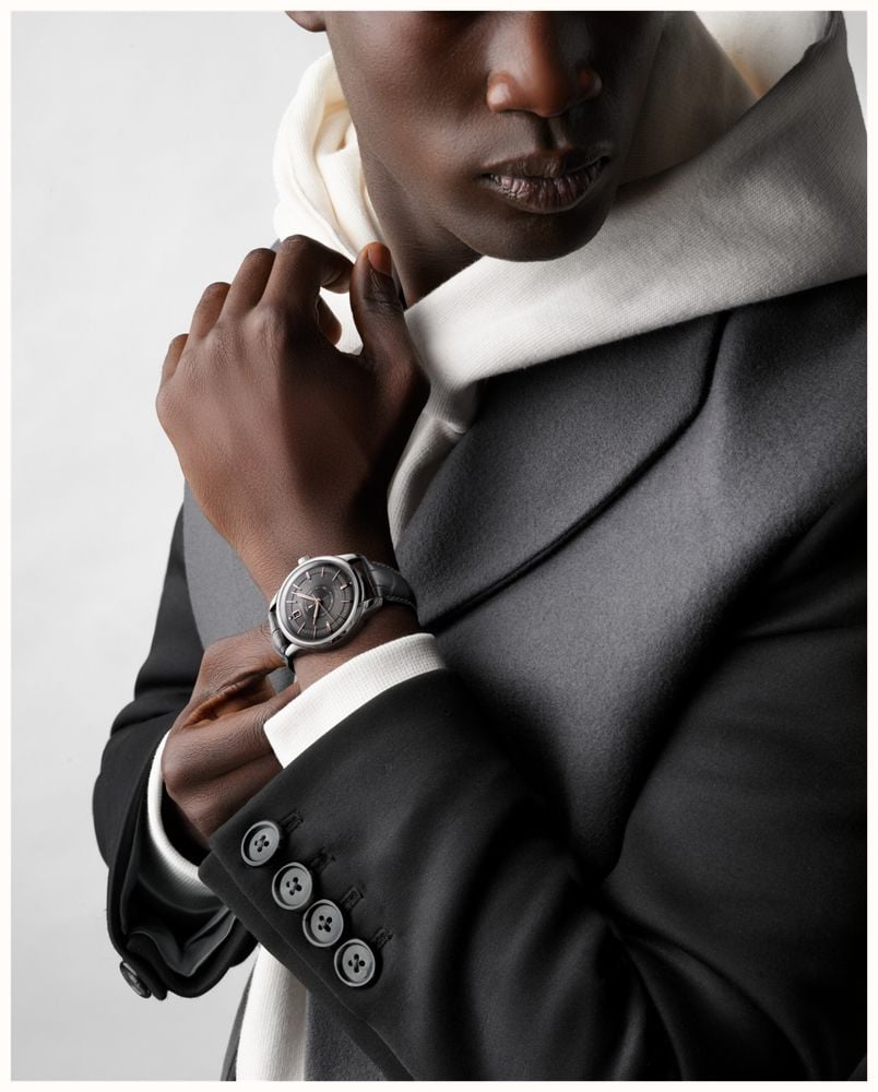 LONGINES Conquest Heritage Central Power Reserve (38mm) Anthracite Grey ...