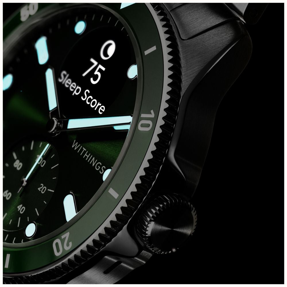 Withings ScanWatch Nova - Clinically Validated Hybrid Smartwatch (42mm ...