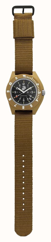 Marathon Official USMC NAV-D Desert Tan Navigator Date Quartz (41mm ...