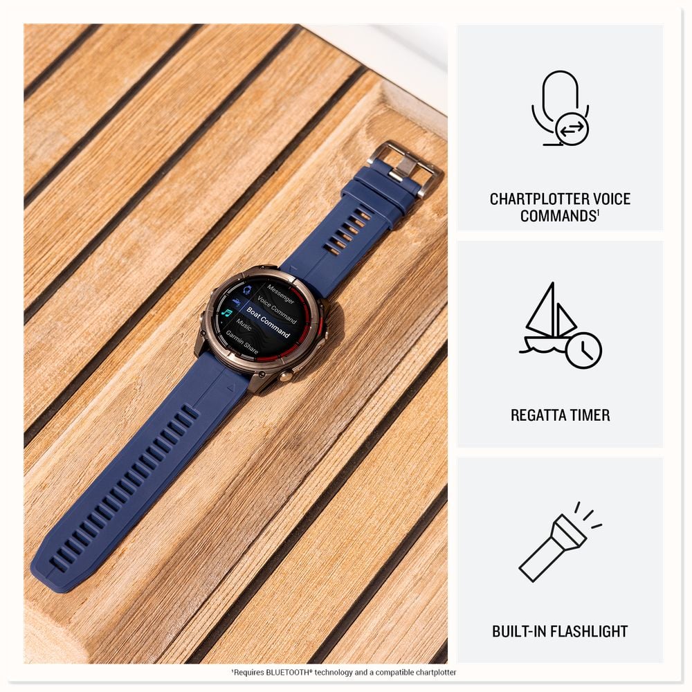 Garmin Quatix 8 47mm Marine GPS Smartwatch With AMOLED Display 010 ...