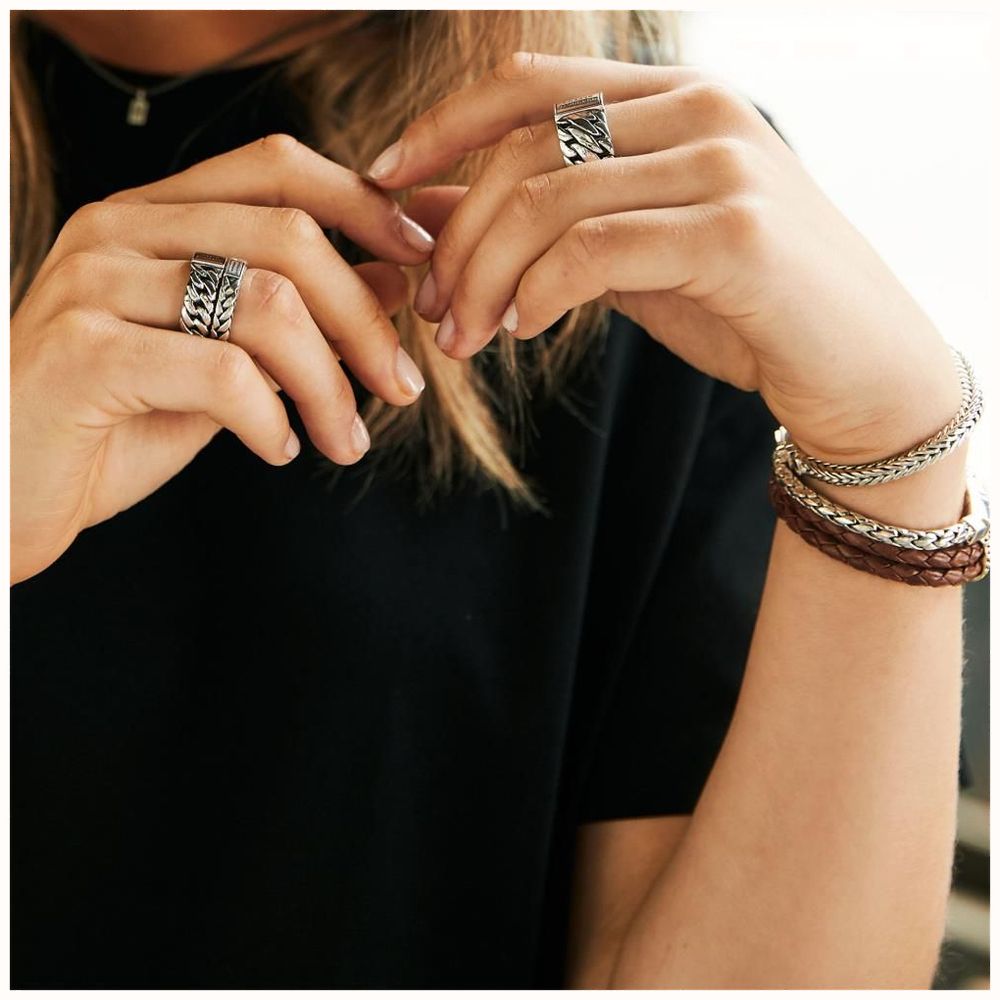 Buddha To Buddha George XS Bracelet Silver J809 - (Size E ...