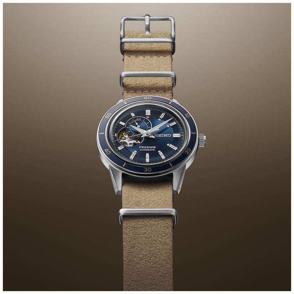 Seiko Presage Style 60s Denim Automatic Watch SSA453J1 - First Class ...