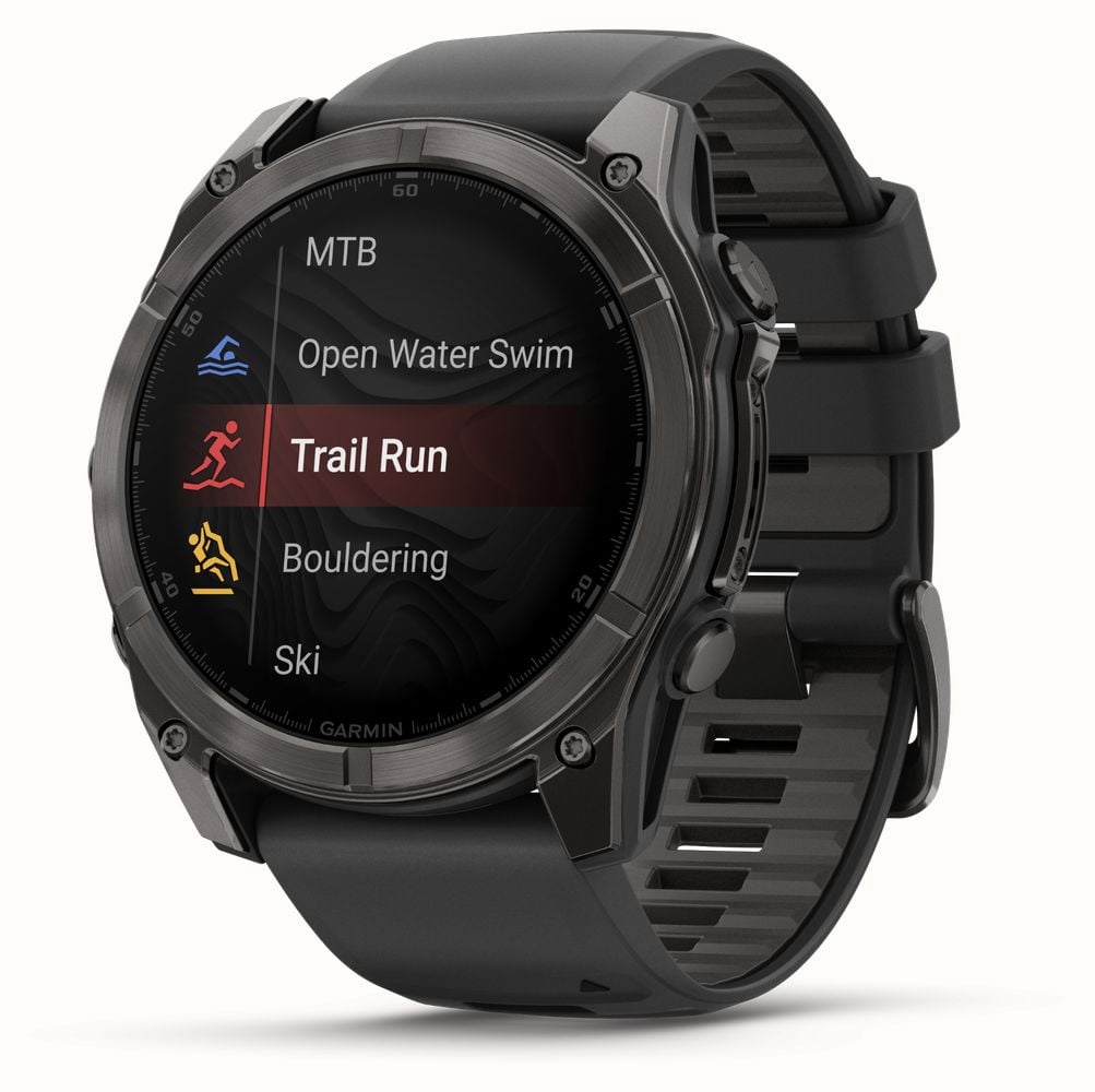 Garmin Fenix 8 51mm AMOLED Sapphire Premium Multisport GPS Carbon Grey DLC With 010-02905-21 ...