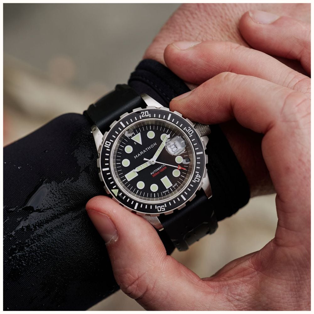 Marathon Original SAR Diver's Automatic OSAR-D (41mm) Black Dial ...