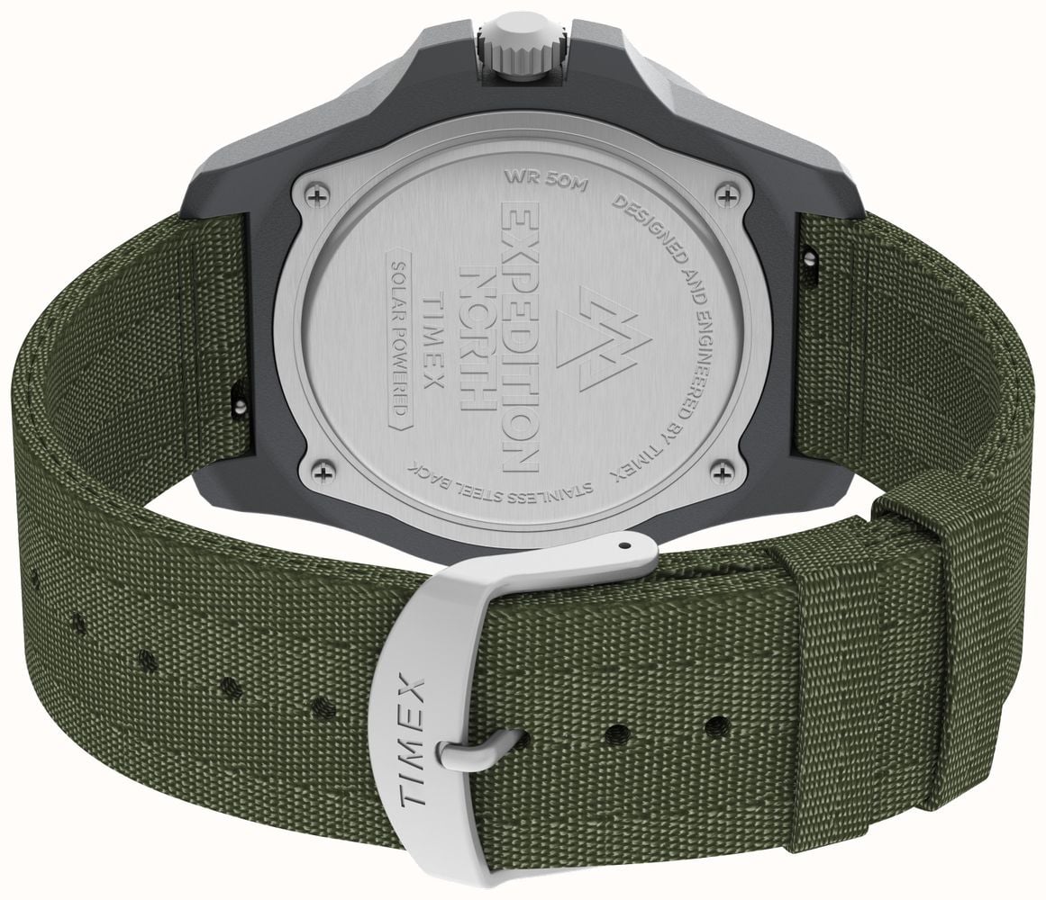 Timex Expedition North Solar Freedive Ocean (46mm) Green Dial / Green ...