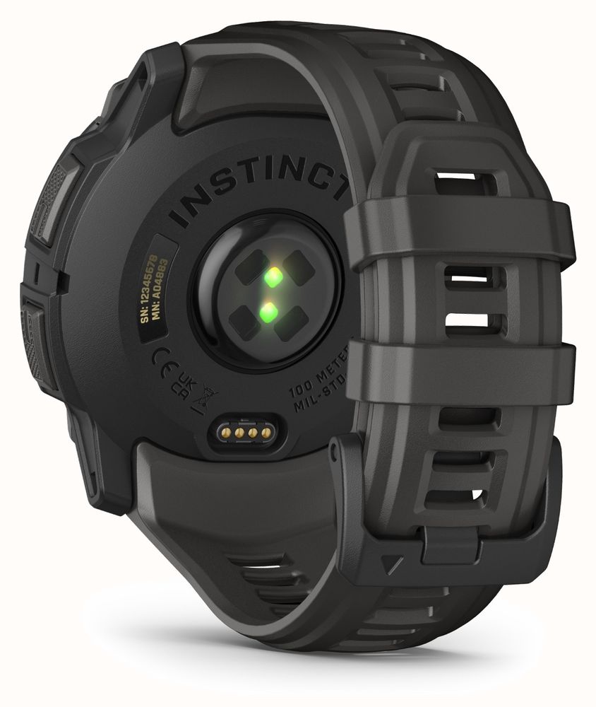 Garmin Instinct 3 AMOLED Outdoor GPS Smartwatch (50mm) Black With ...