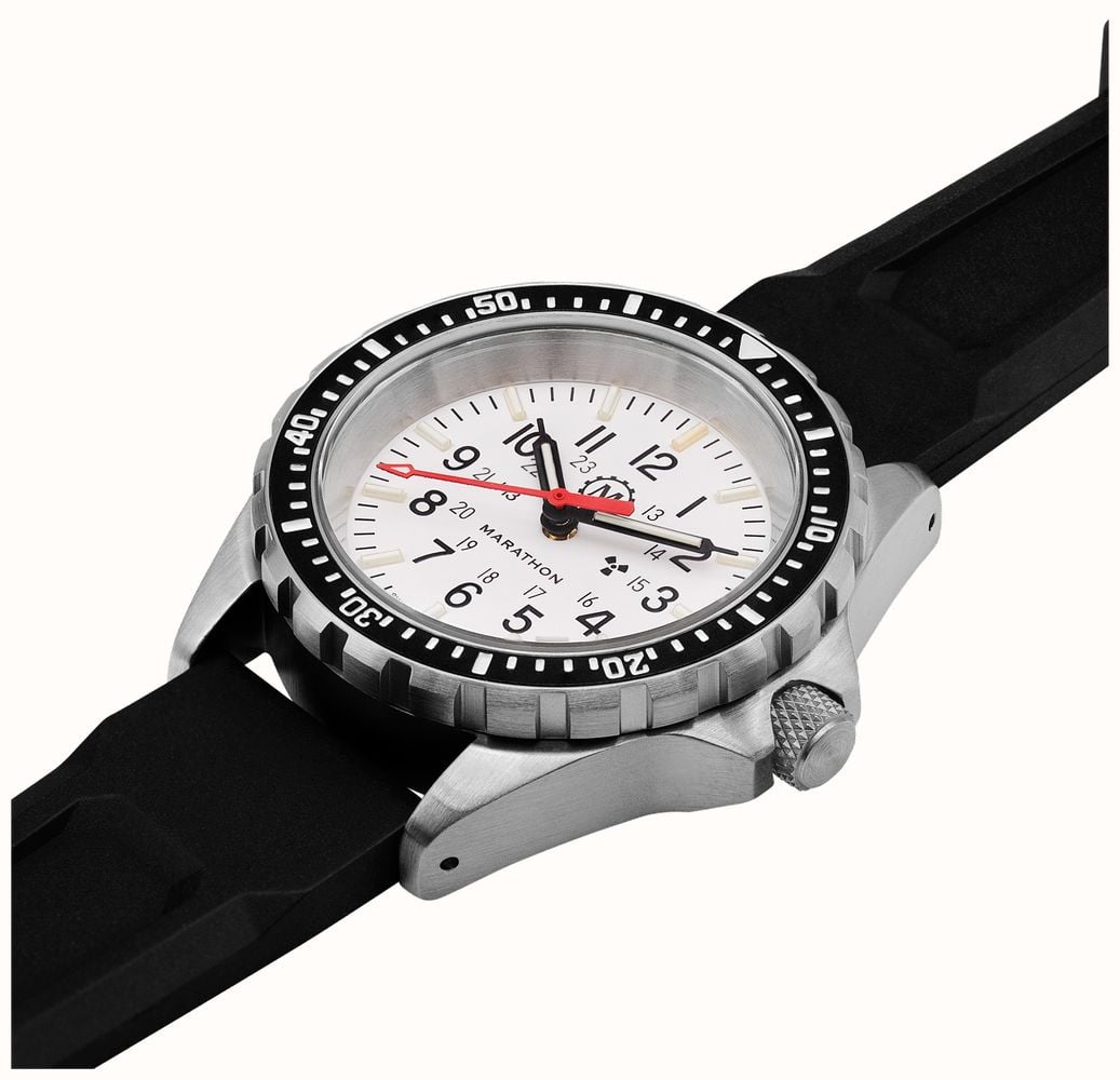 Marathon Arctic Edition MSAR Medium Diver's Quartz (36mm) White Dial ...