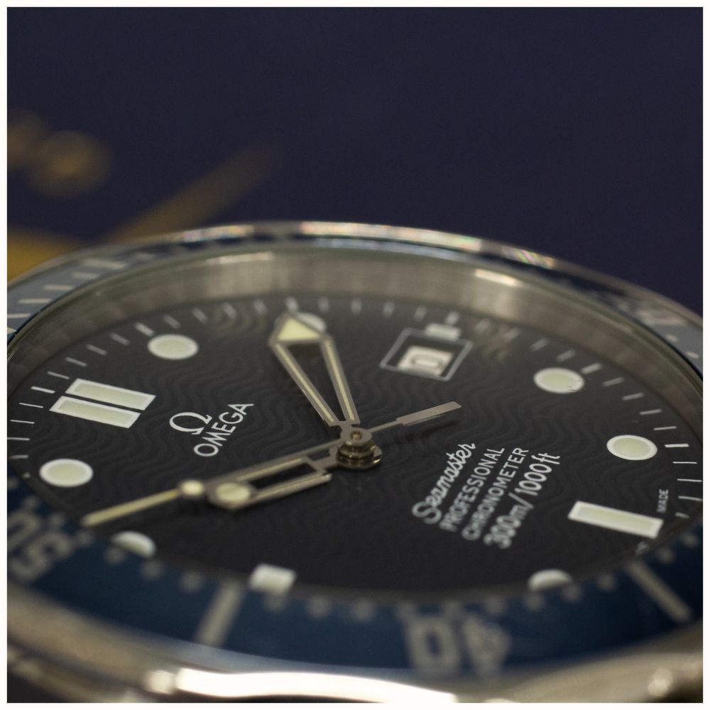 Pre-owned Omega Seamaster Professional Chronometer 1999 (42mm) Blue ...