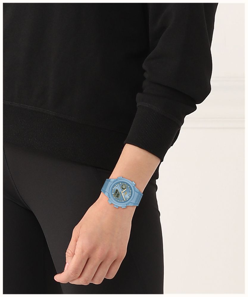 Lacoste LC33 Dual-Display Multifunction (40mm) Blue Sunray Dial / Light ...