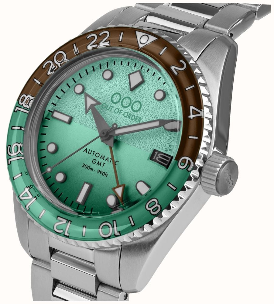 Out Of Order After 8 Automatic GMT (40mm) Mint Green Dial / Ultra ...