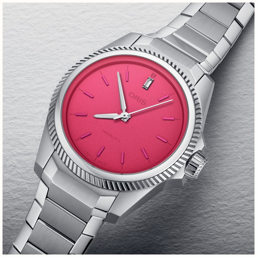 ORIS ProPilot X Miss Piggy Edition Automatic (34mm) Pink Dial / 01 531 7796 4158-07 8 17 05LC ...