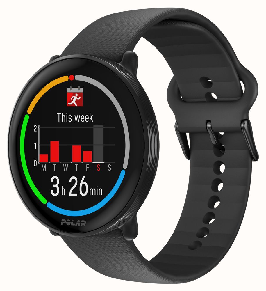 Polar Ignite 3 Fitness & Wellness Watch Night Black (S-L) 900106234 ...