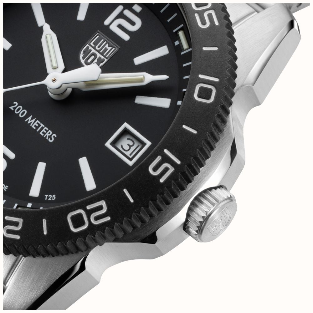 Luminox Pacific Diver Ripple (39mm) Black Dial / Stainless Steel XS ...