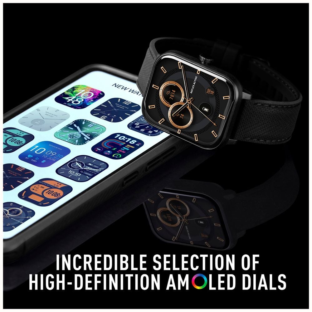 Reflex Active Series 44 AMOLED GPS Smartwatch (45mm) Digital Dial ...