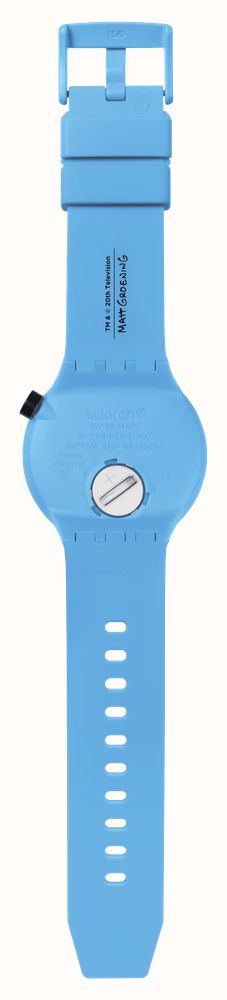 Swatch X The Simpsons BEST. DAD. EVER. (47mm) Homer-Printed Dial ...