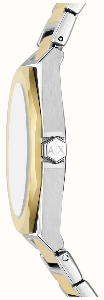 Armani Exchange Women's Gift Set (34mm) Silver Dial / Two-Tone ...