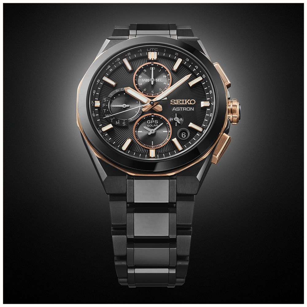 Seiko Astron GPS Solar 5X Dual-Time Chronograph ‘100th Anniversary' SSH158J1 - First Class Watches™