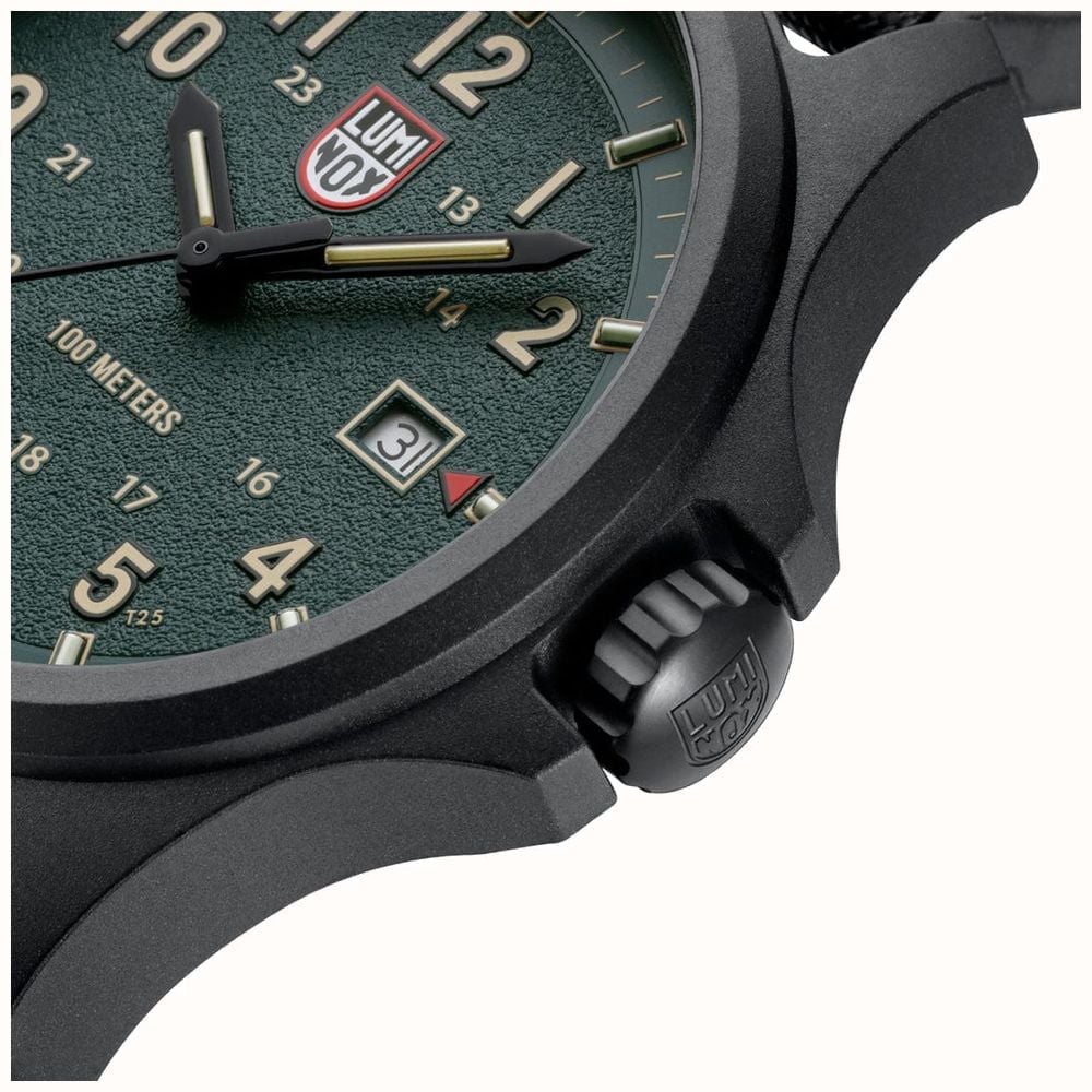 Luminox Atacama Field 1977 (43mm) Textured Dark Green Dial / Black ...