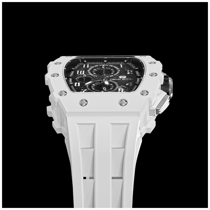 TSAR BOMBA Elemental Series Bio-Ceramic Quartz (43.5mm) Black Dial ...