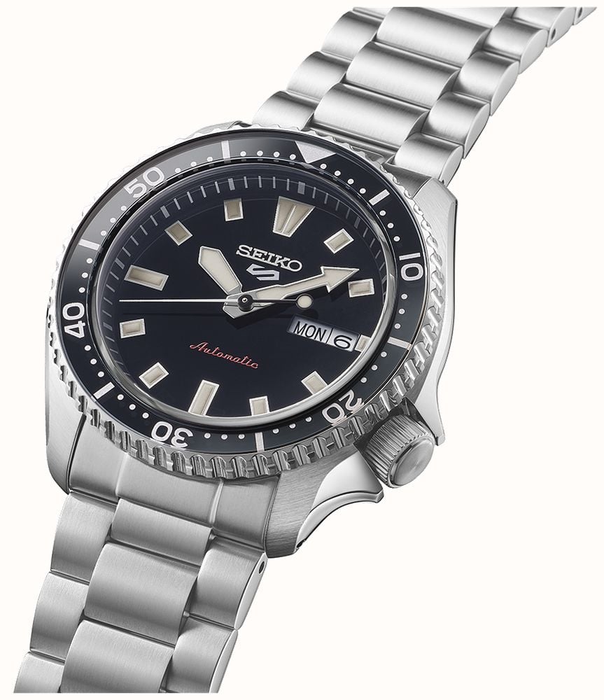 Seiko 5 Sports SKX Redux Automatic (42.5mm) Kuro Black Dial / Stainless ...