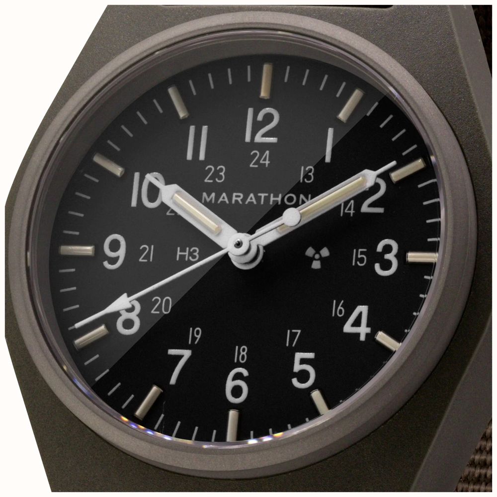 Marathon GPM Sage Green General Purpose Mechanical (34mm) Black Dial ...