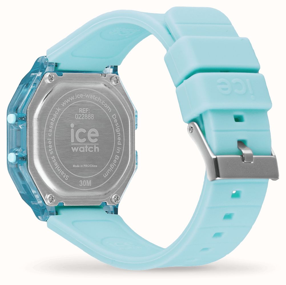 Ice-Watch ICE Digit Retro Sky Blue (32mm) Blue Digital Dial / Blue ...