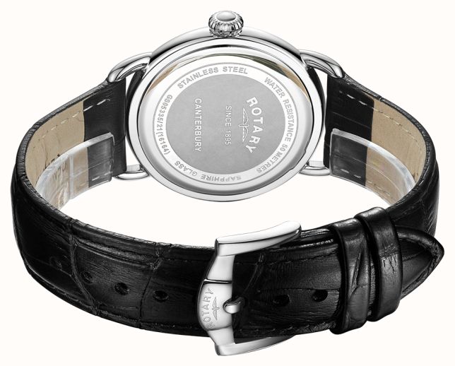 Rotary Traditional *Sherlock - 2010* (38mm) Silver Clous De Paris Dial ...