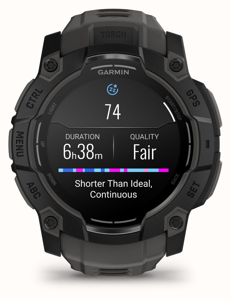 Garmin Instinct 3 AMOLED Outdoor GPS Smartwatch (50mm) Black With ...