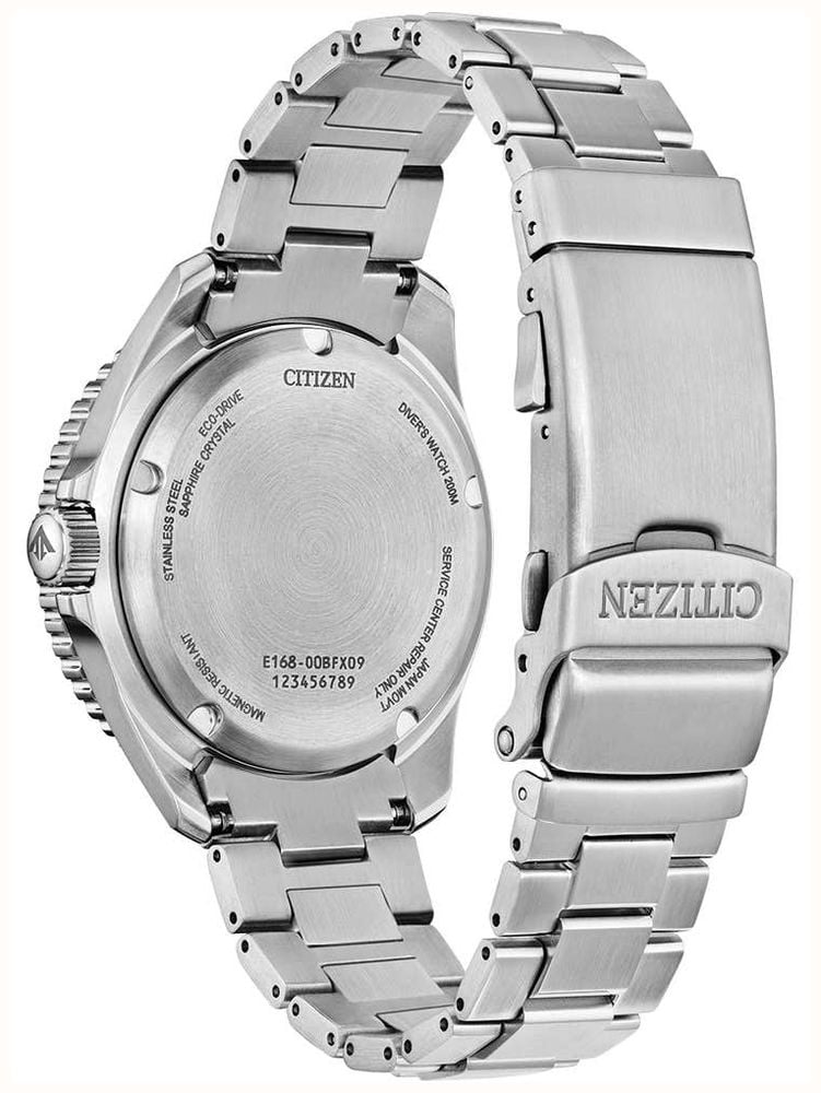 Citizen Eco-Drive Promaster Diver (41mm) Black Dial / Stainless Steel ...