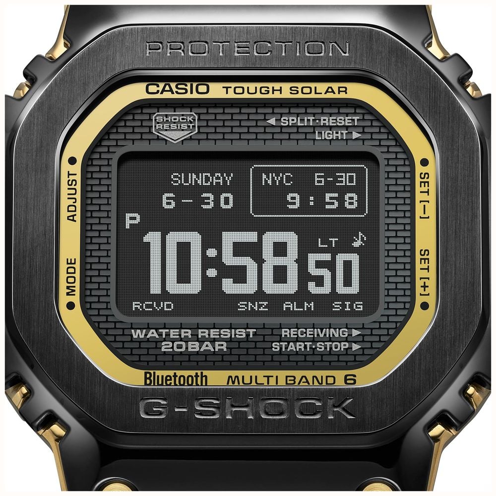 Casio G-Shock Full Metal 5000 Series (43.6mm) MIP Display / Black PVD ...
