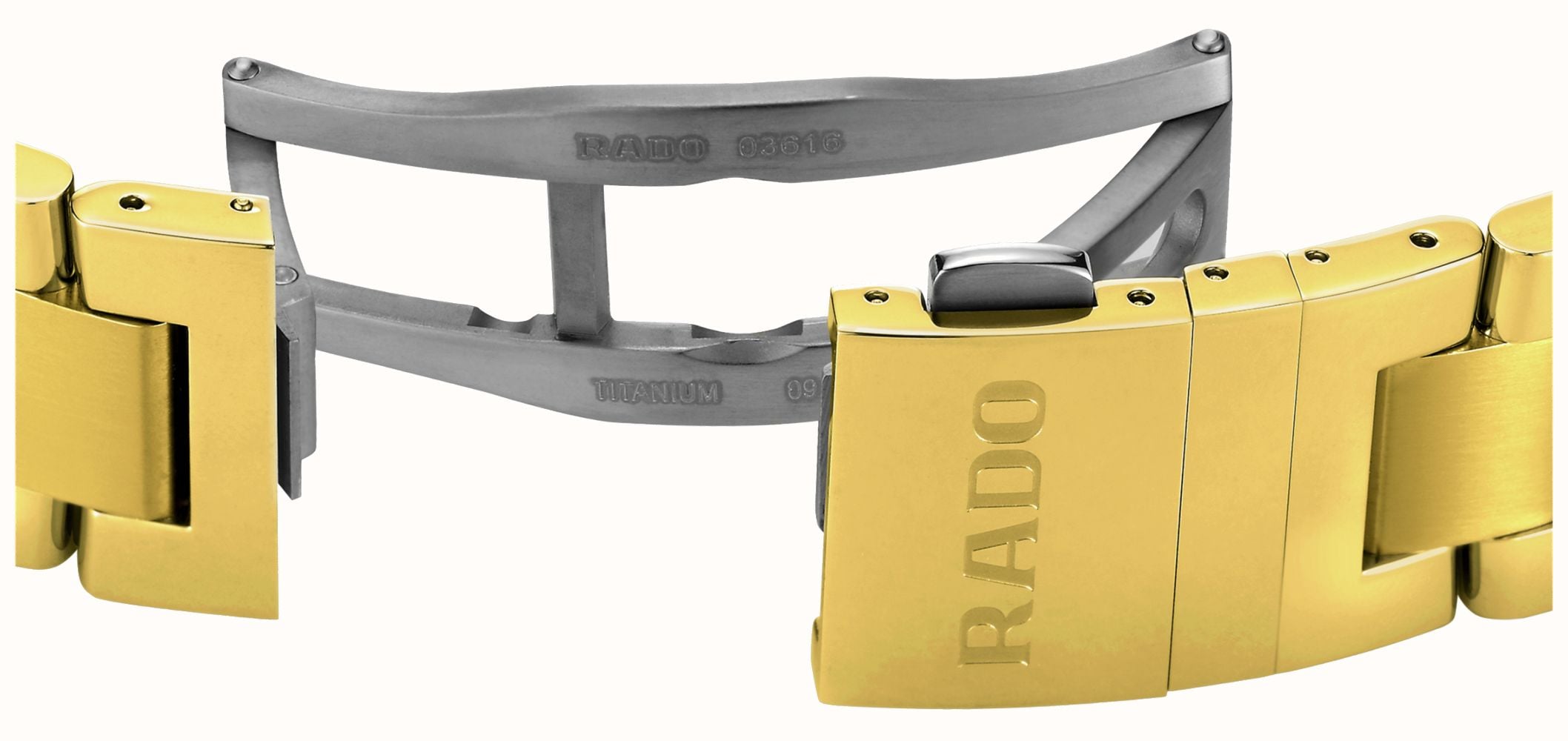 RADO Captain Cook Automatic (42mm) Green Dial / 3-Link Gold PVD ...