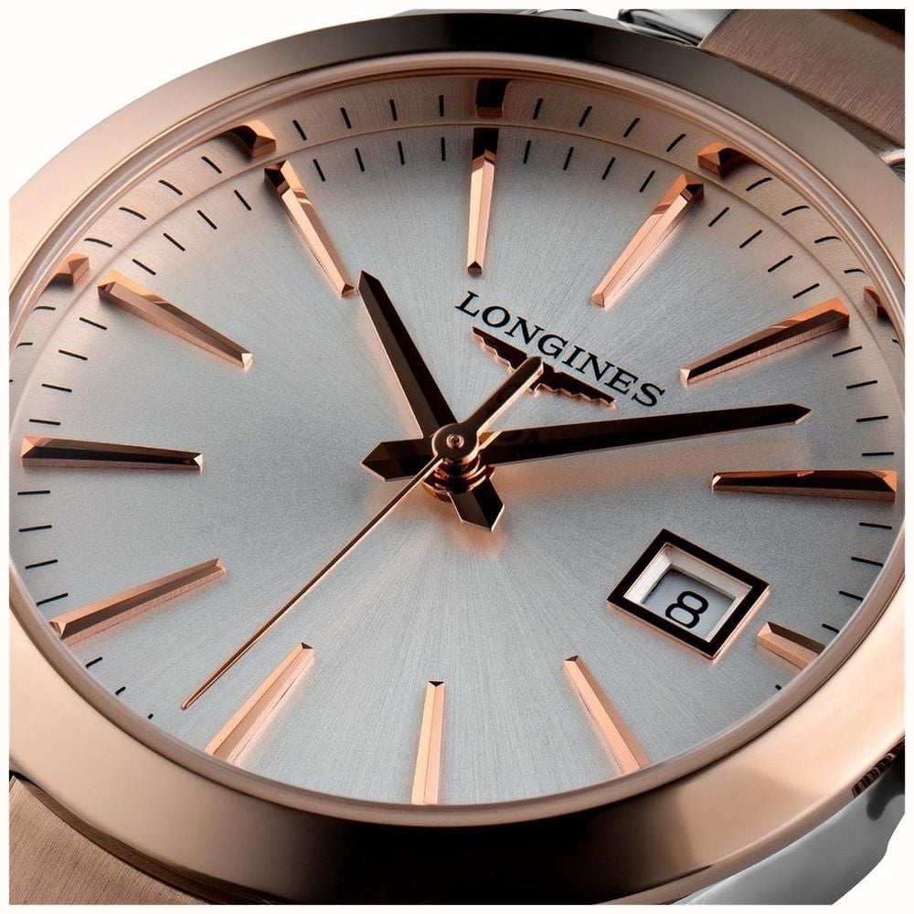 LONGINES Conquest Classic (29.5mm) Silver Sunray Dial / Two-Tone ...