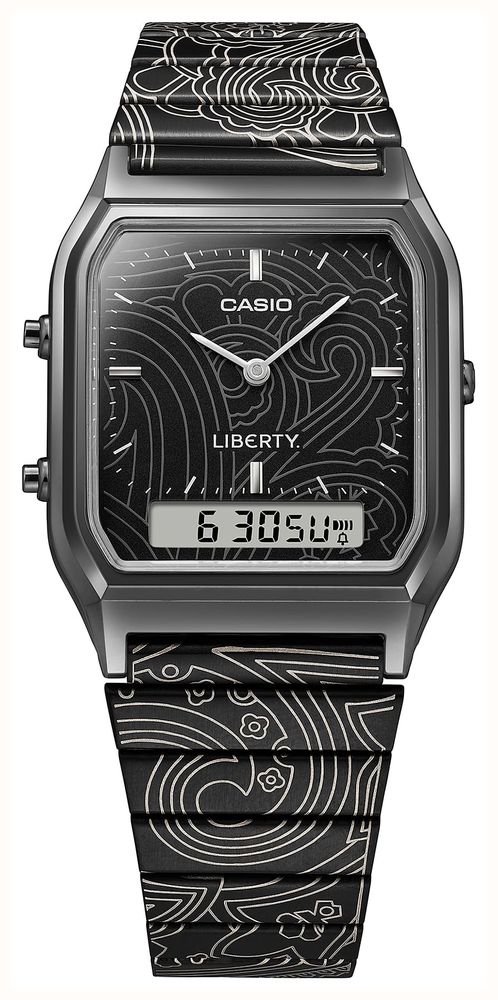 Casio Vintage X Liberty Limited Edition AQ-230 Series (29.8mm) Black ...