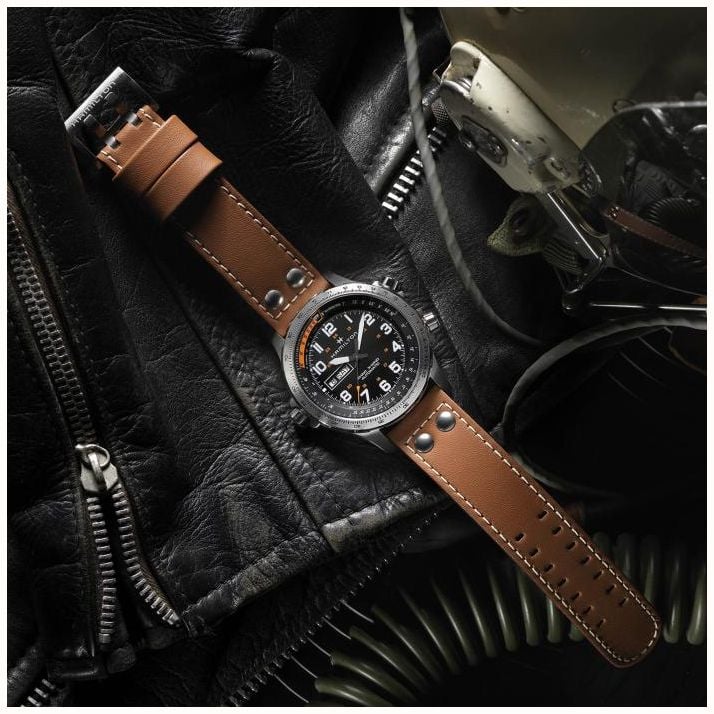 Hamilton Khaki Aviation X-Wind Day-Date Automatic (45mm) Black Dial ...