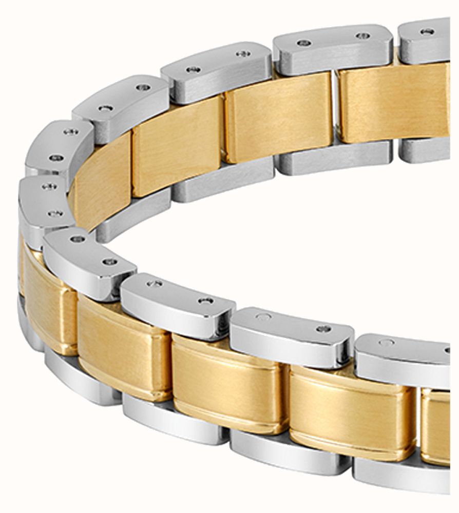 BOSS Jewellery Men's Essentials Two Tone Bracelet 1580195 - First Class ...