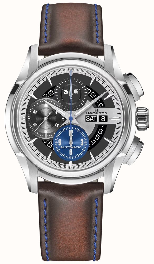 Hamilton Jazzmaster Face 2 Face III Limited Edition (44mm) Silver Dial ...