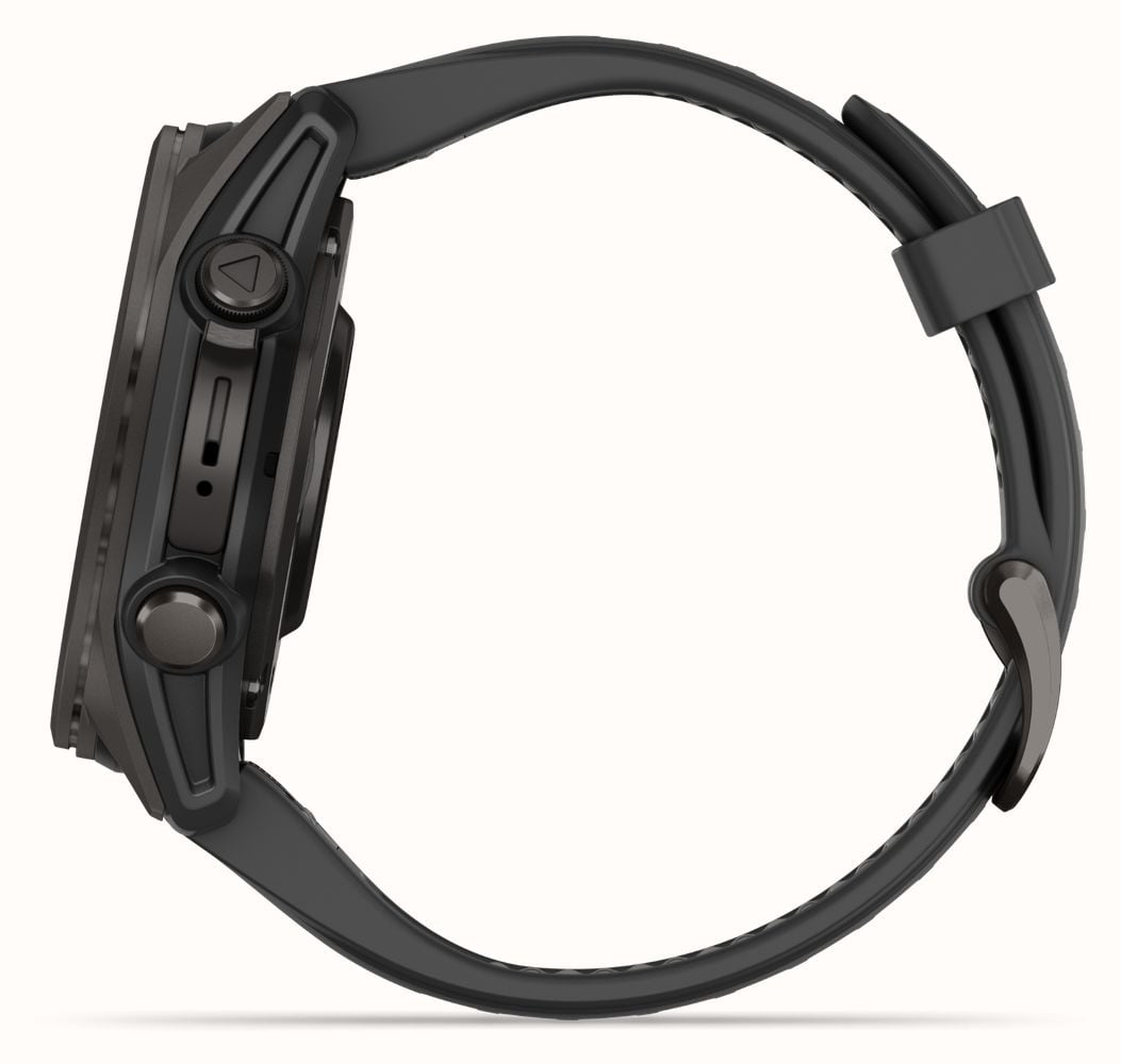 Garmin Fenix 8 43mm AMOLED Sapphire Premium Multisport GPS Smartwatch Carbon Grey 010-02903-21 ...