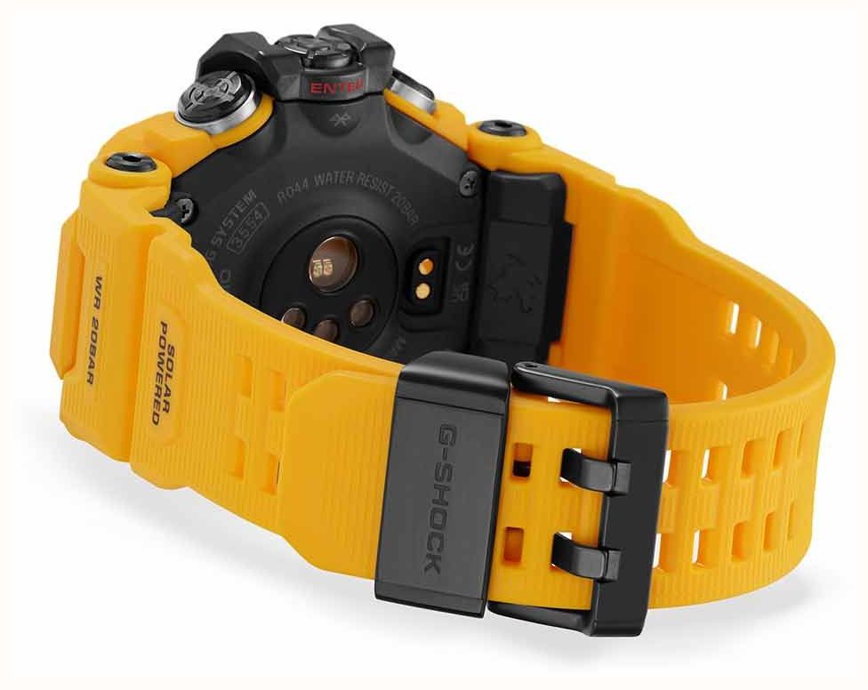 Casio Master Of G Rangeman GPR-H1000 Tough Solar HR GPS - Yellow GPR ...