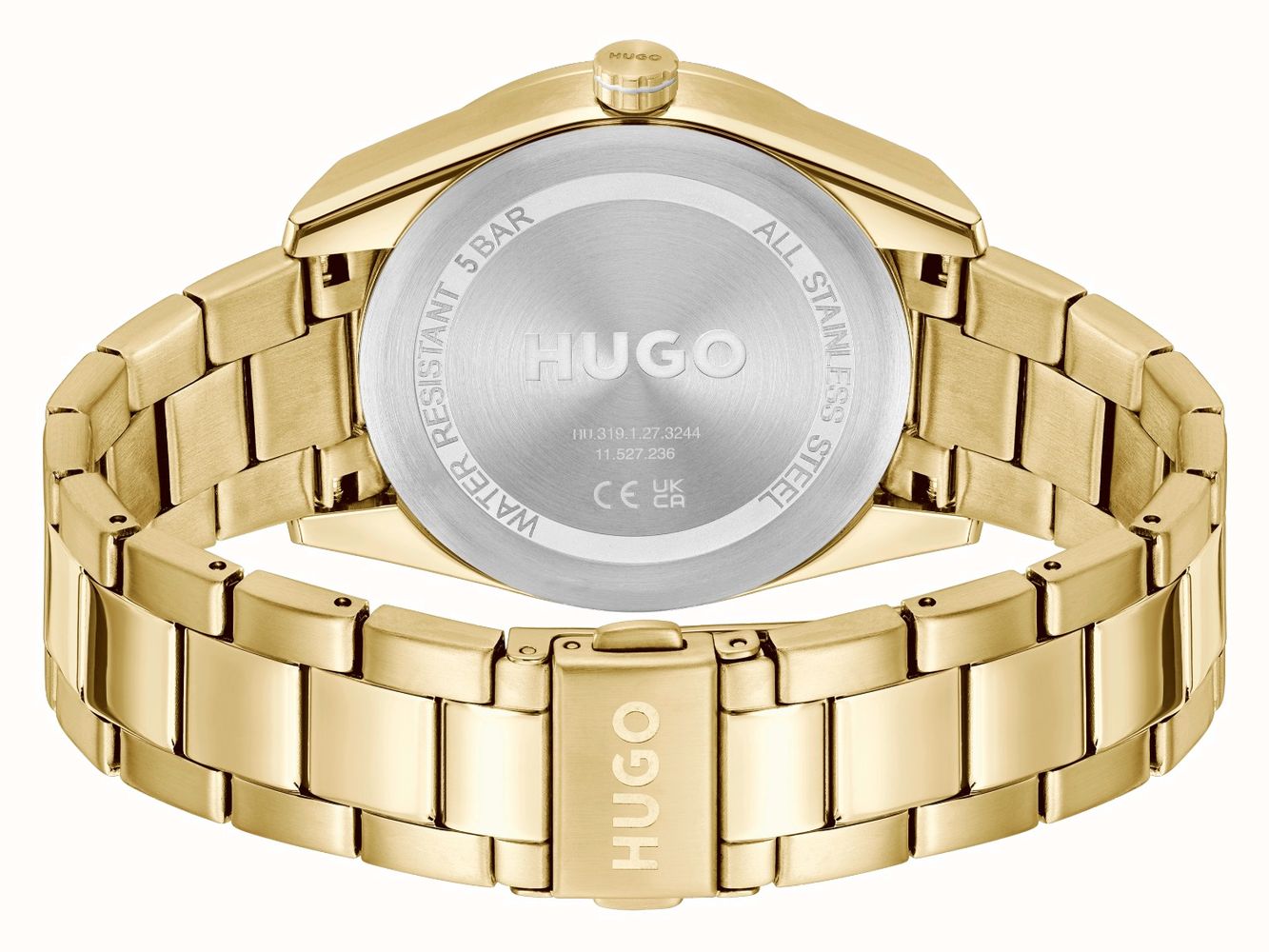 HUGO Women's #Fast For Her (38mm) Gold Dial / Gold-Tone Stainless Steel ...