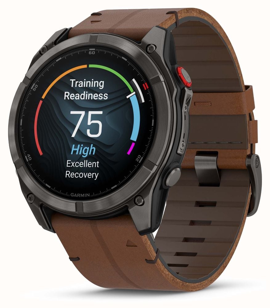 Garmin Fenix 8 Pro 51mm AMOLED Sapphire Premium Multisport GPS Carbon Grey DLC 010-03199-40 ...