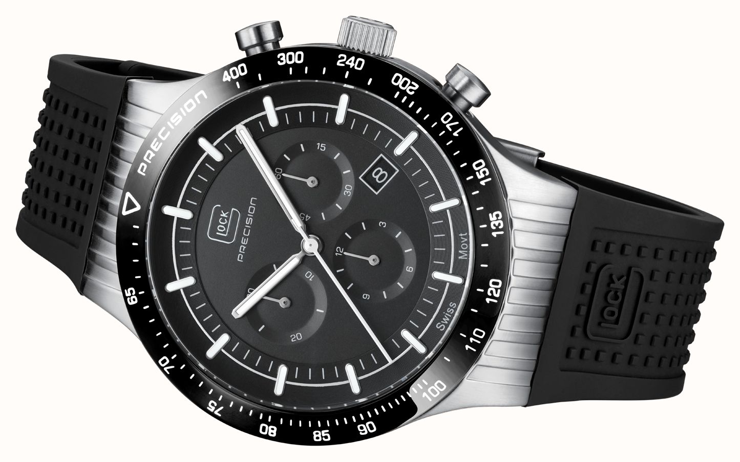 GLOCK Precision Limited Edition Chronograph (43mm) Black Dial / Black ...