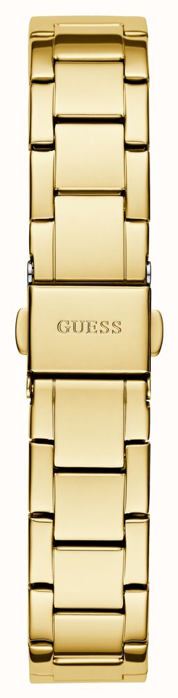 Guess Women's CHARLOTTE (30mm) White Dial / Gold-Tone Stainless Steel ...