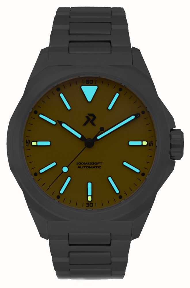 RZE Resolute Pro Automatic (40mm) Medallion Yellow Enamel Dial ...