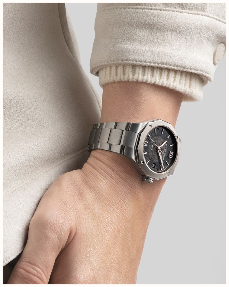 Baume & Mercier Men's Riviera Automatic (39mm) Black Dial / Stainless ...